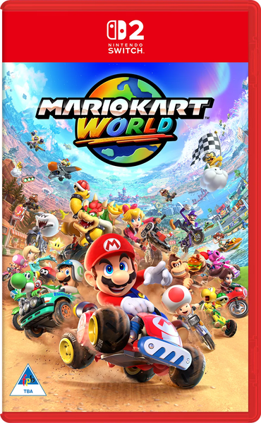 File:Mario Kart World box art South Africa pre-release.png - Super ...
