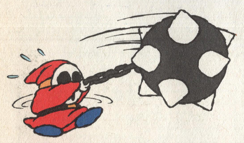 File:SMW2 Mace Guy.png - Super Mario Wiki, the Mario encyclopedia