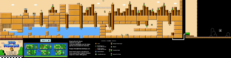 File:SMB3 World 7-2 Map.png - Super Mario Wiki, the Mario encyclopedia