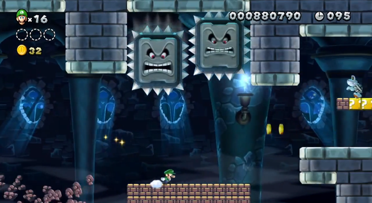 Wendy's Thwomp Castle - Super Mario Wiki, the Mario encyclopedia