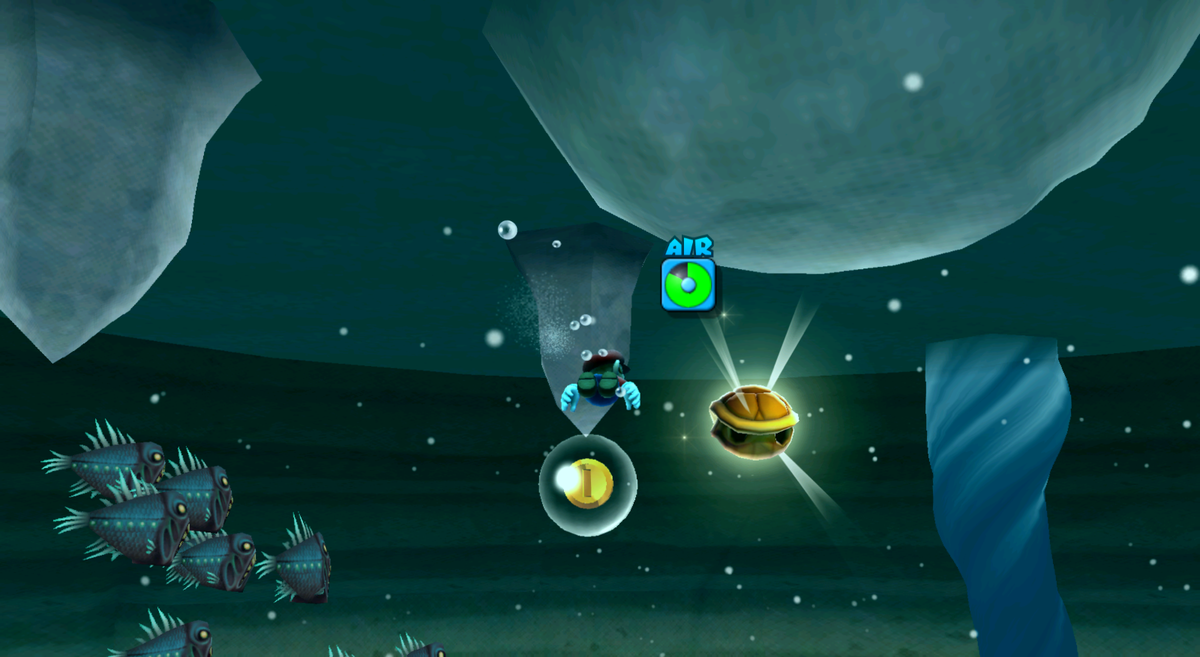 Bigmouth's Gold Bait - Super Mario Wiki, the Mario encyclopedia