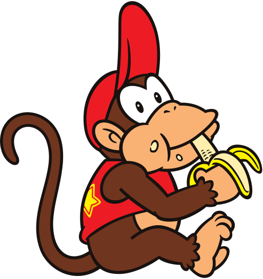 File:DiddyKong2019.svg - Super Mario Wiki, the Mario encyclopedia