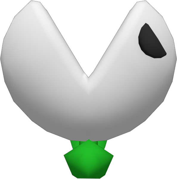 File:Nipper Plant model SMBW.png - Super Mario Wiki, the Mario encyclopedia