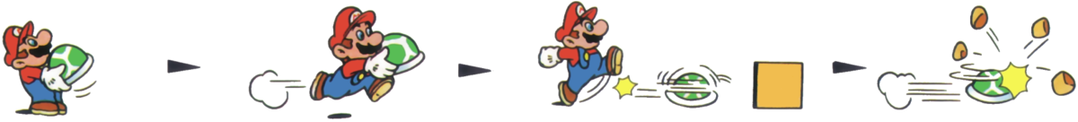 Shell Toss - Super Mario Wiki, the Mario encyclopedia