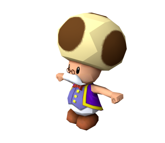 File:MKDD Toadsworth Model.png - Super Mario Wiki, the Mario encyclopedia