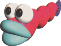 Mr. Eel - Super Mario Wiki, the Mario encyclopedia