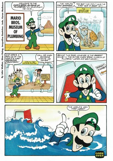 Mario Bros. Museum of Plumbing - Super Mario Wiki, the Mario encyclopedia