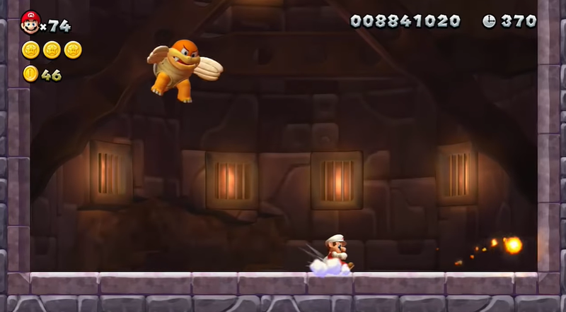 File:NSMBU Boom Boom W6.png - Super Mario Wiki, the Mario encyclopedia