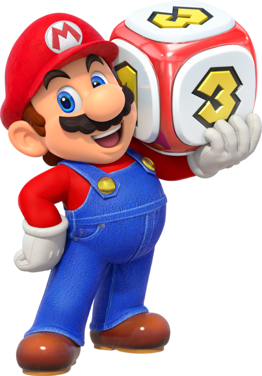 File:SMP Mario with Dice.png - Super Mario Wiki, the Mario encyclopedia