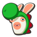 Rabbid Yoshi - Super Mario Wiki, the Mario encyclopedia