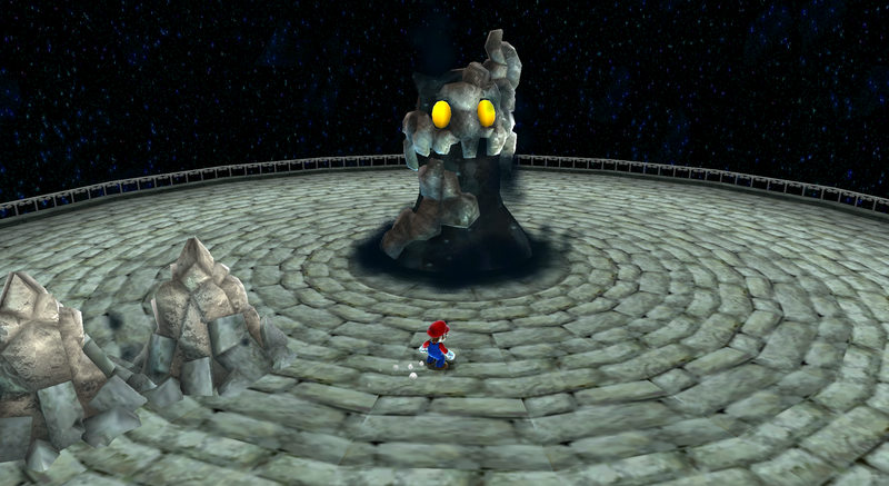 File:SMG2 Damaged Bouldergeist.png - Super Mario Wiki, the Mario ...