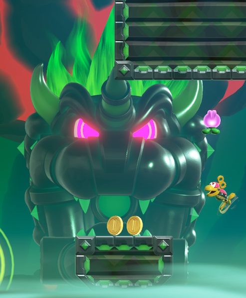 File:Robo-Bowser Head.png - Super Mario Wiki, the Mario encyclopedia