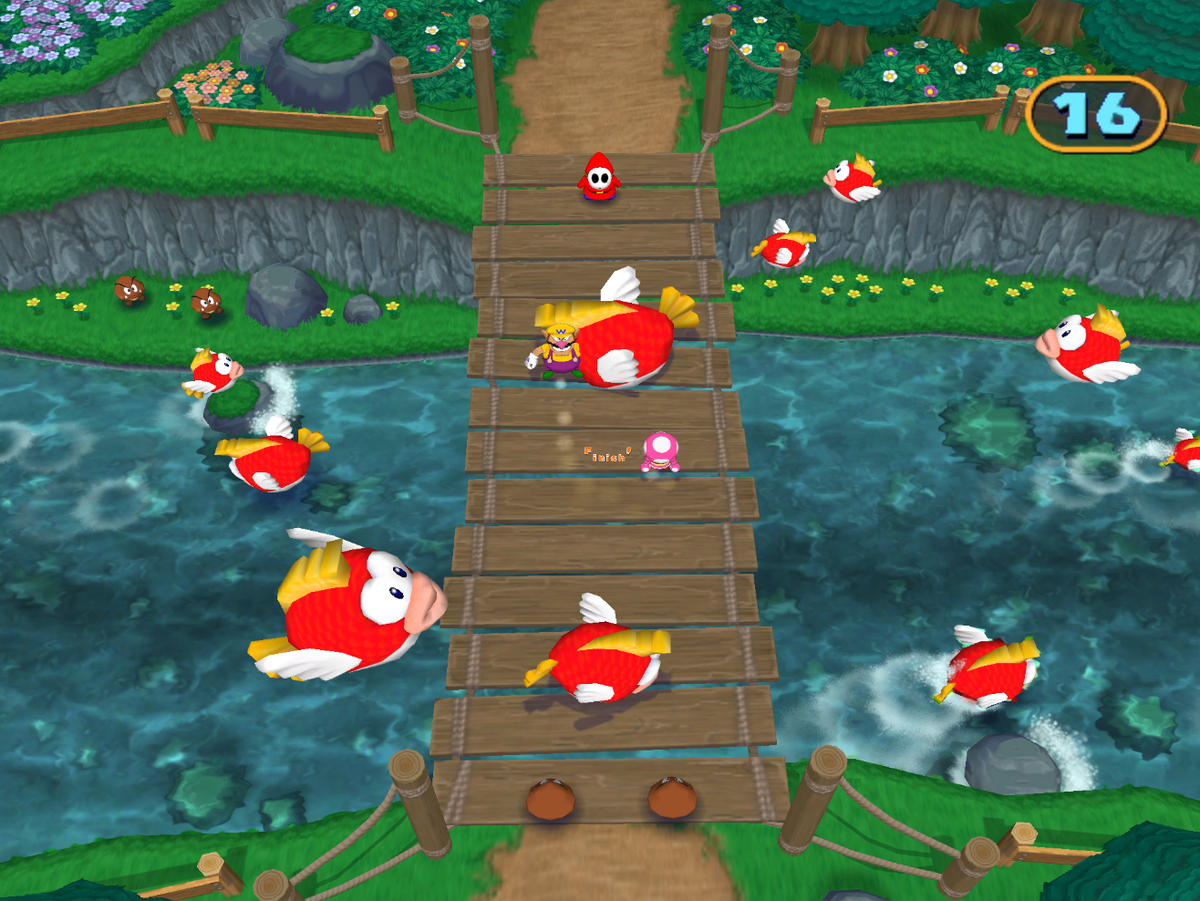 Bridge Work (minigame) - Super Mario Wiki, the Mario encyclopedia