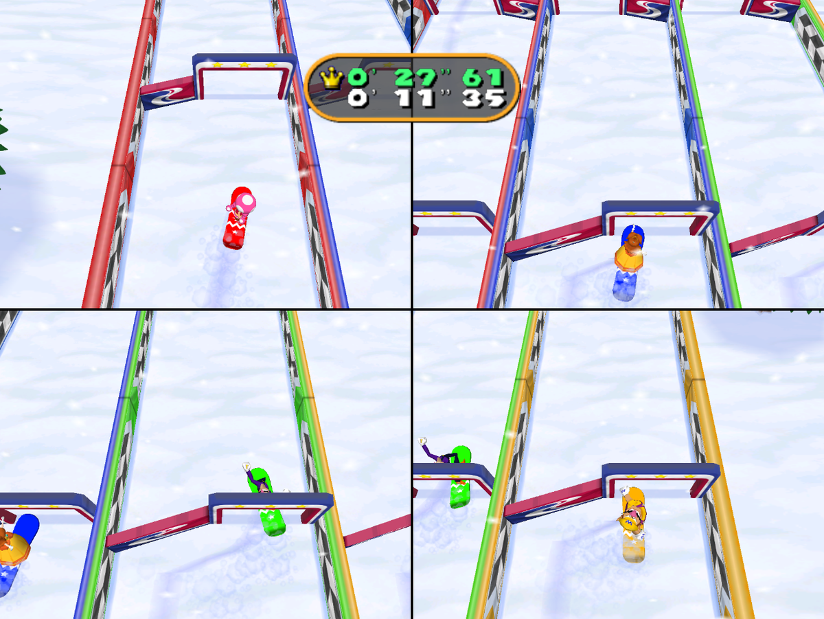 Snow Ride - Super Mario Wiki, the Mario encyclopedia
