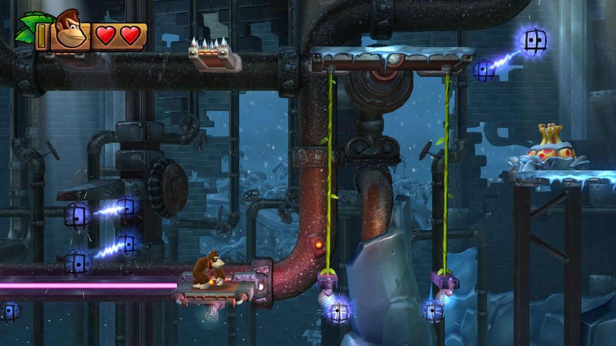 Frozen Frenzy (level) - Super Mario Wiki, the Mario encyclopedia