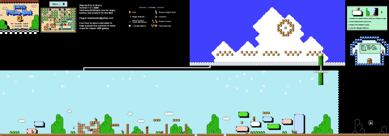 File:SMB3 World 1-3 Map.png - Super Mario Wiki, the Mario encyclopedia