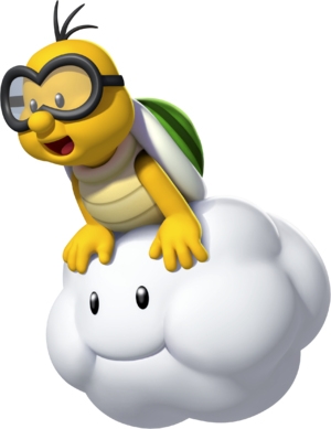 Lakitu's Cloud - Super Mario Wiki, the Mario encyclopedia