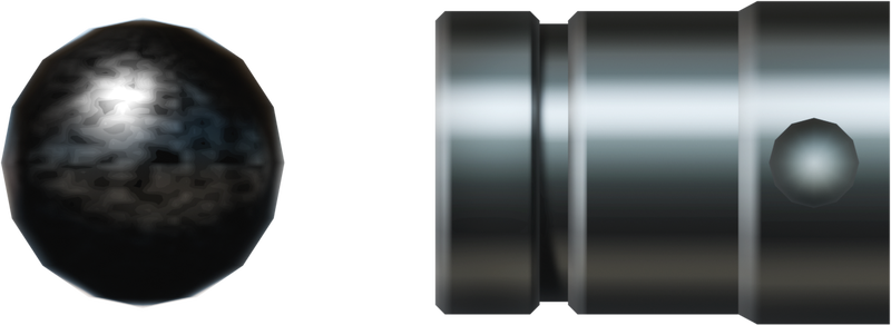 File:NSMBW Asset Model Giant Cannon.png - Super Mario Wiki, the Mario ...