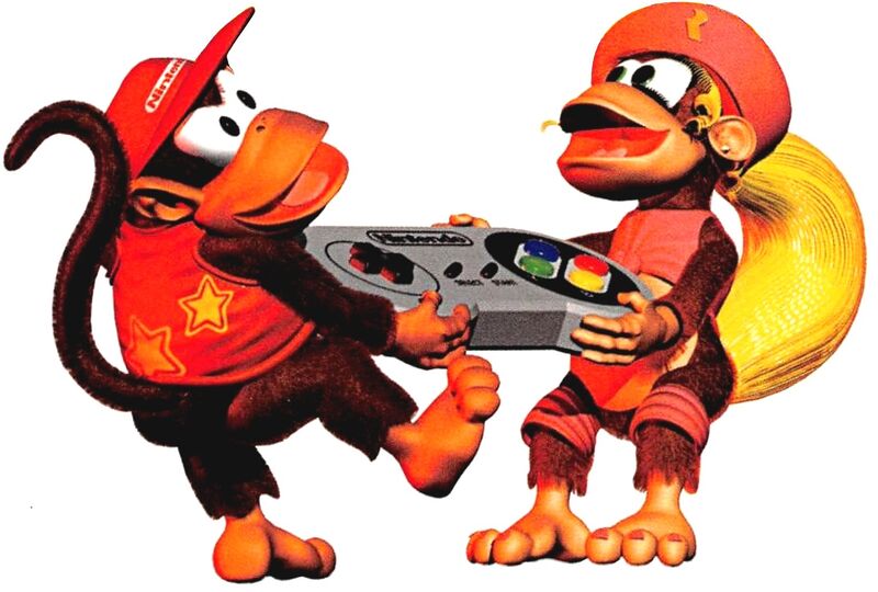 File:DiddyDixieController.jpg - Super Mario Wiki, the Mario encyclopedia