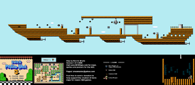World 1-Airship (Super Mario Bros. 3) - Super Mario Wiki, the Mario ...