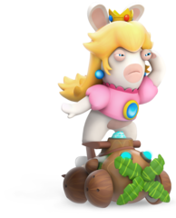 Rabbid Peach - Super Mario Wiki, the Mario encyclopedia