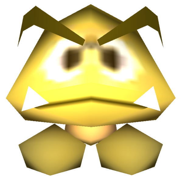 File:GoldMiniGoomba-nsmb2-render.png - Super Mario Wiki, the Mario ...