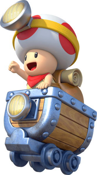 File:Captain Toad TT artwork02.png - Super Mario Wiki, the Mario ...