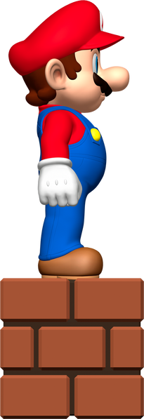 File:NSMB Artwork Super Mario.png - Super Mario Wiki, the Mario ...