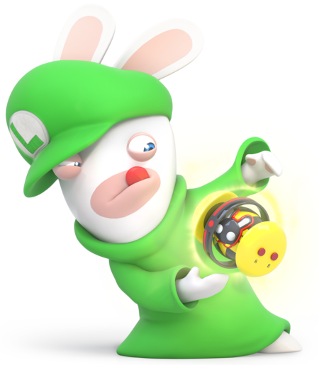 Rabbid Luigi - Super Mario Wiki, the Mario encyclopedia