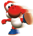 Gallery:Red Yoshi - Super Mario Wiki, the Mario encyclopedia