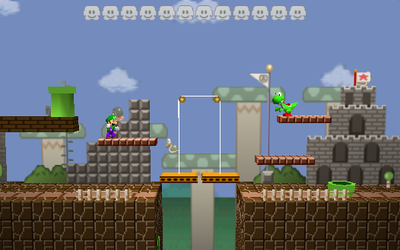 Mushroom Kingdom (Super Smash Bros.) - Super Mario Wiki, the Mario encyclopedia