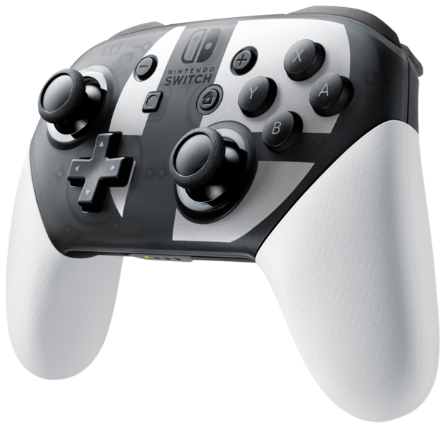 File:SSBU Pro Controller.png - Super Mario Wiki, the Mario encyclopedia