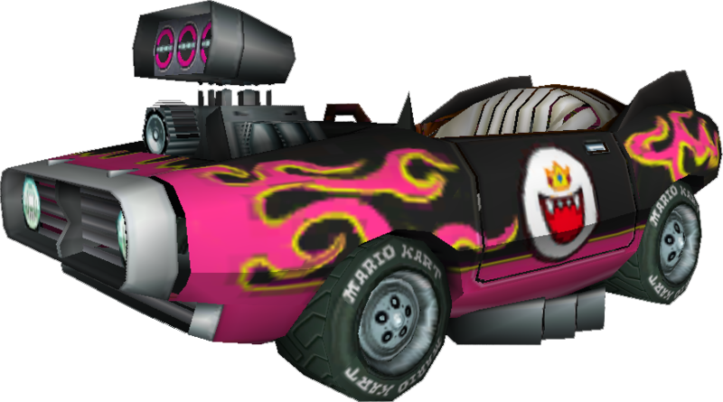 File:Flame Flyer (King Boo) Model.png - Super Mario Wiki, the Mario ...