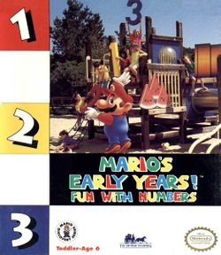 Mario's Early Years! Fun with Numbers - Super Mario Wiki, the Mario ...