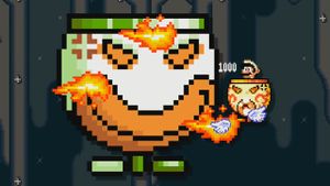 Fire Koopa Clown Car - Super Mario Wiki, the Mario encyclopedia