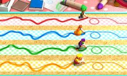 Trace Race - Super Mario Wiki, the Mario encyclopedia