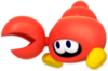 Huckit Crab - Super Mario Wiki, the Mario encyclopedia