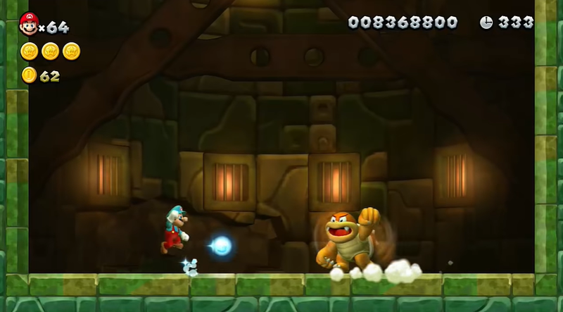 File:NSMBU Boom Boom W1.png - Super Mario Wiki, the Mario encyclopedia
