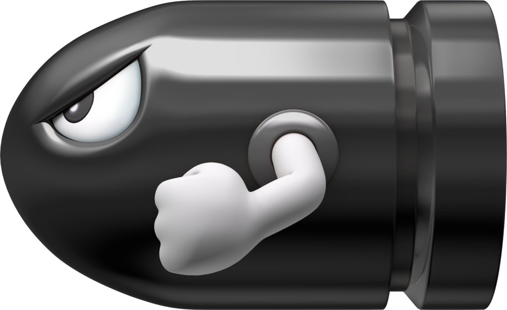 File:BulletBillMK8.png - Super Mario Wiki, the Mario encyclopedia