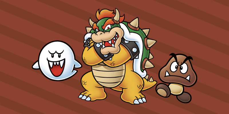 File:SMP Art Boo Bowser Goomba.png - Super Mario Wiki, the Mario ...