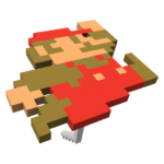 8-Bit Jumping Mario - Super Mario Wiki, the Mario encyclopedia