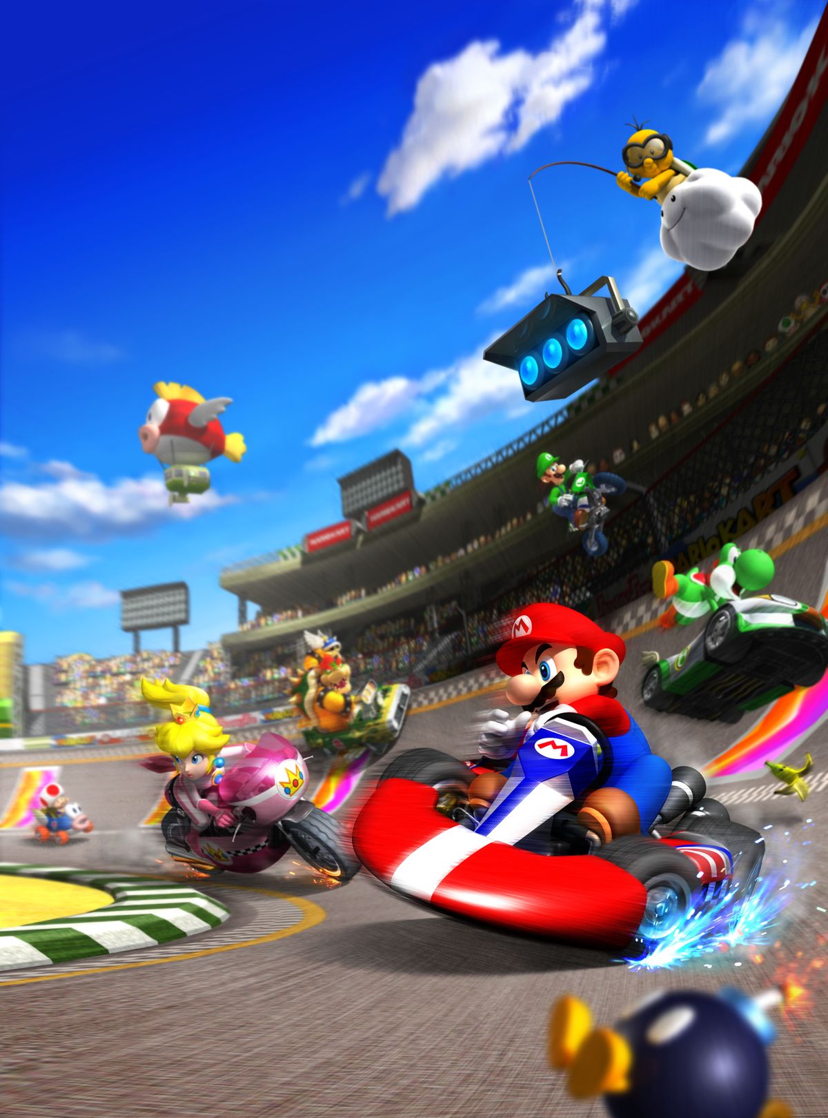 File:Poster MKWii.jpg - Super Mario Wiki, the Mario encyclopedia