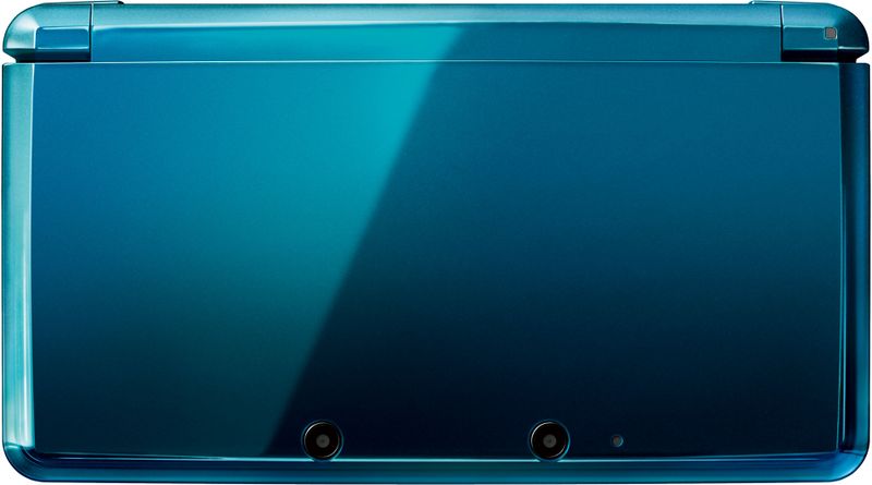 File:Aqua Blue 3DS Front.jpg - Super Mario Wiki, the Mario encyclopedia