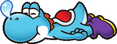 Gallery:Light-Blue Yoshi - Super Mario Wiki, the Mario encyclopedia