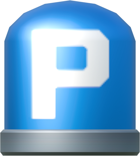 File:NSMBU Asset Model P Switch.png - Super Mario Wiki, the Mario ...