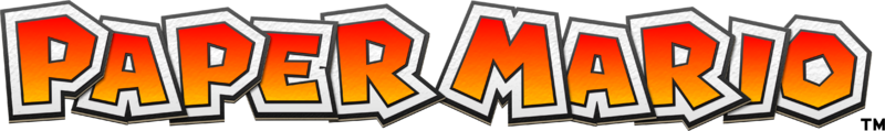 File:Paper Mario Series Logo.png - Super Mario Wiki, the Mario encyclopedia