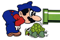 Shellcreeper - Super Mario Wiki, the Mario encyclopedia