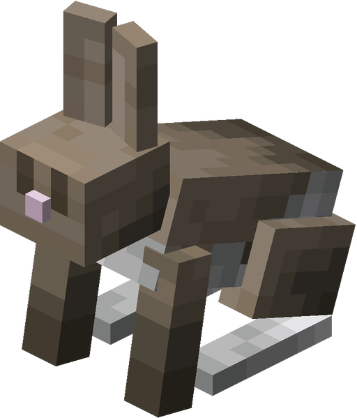 File:Minecraft Salt And Pepper Rabbit.png - Super Mario Wiki, the Mario ...