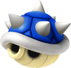 Spiny Shell (blue) - Super Mario Wiki, the Mario encyclopedia