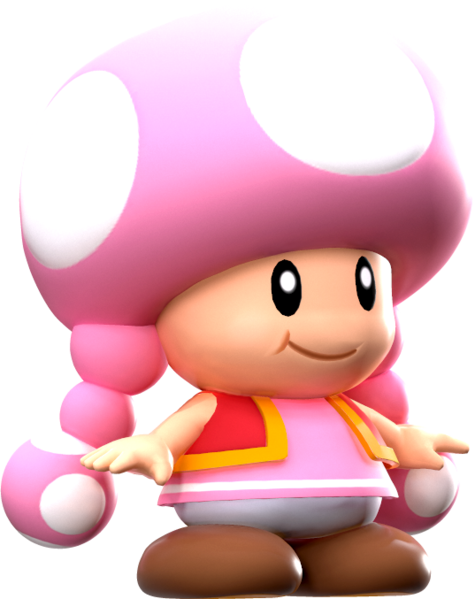 File:Small Toadette - SMBW render.png - Super Mario Wiki, the Mario ...
